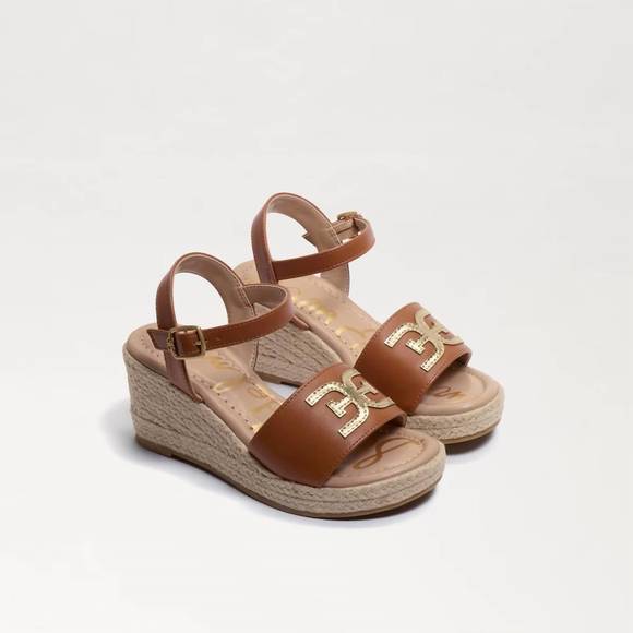 Sam Edelman | Shoes | New Sam Edelman Girls Lucia Band Wedge Sandal In ...